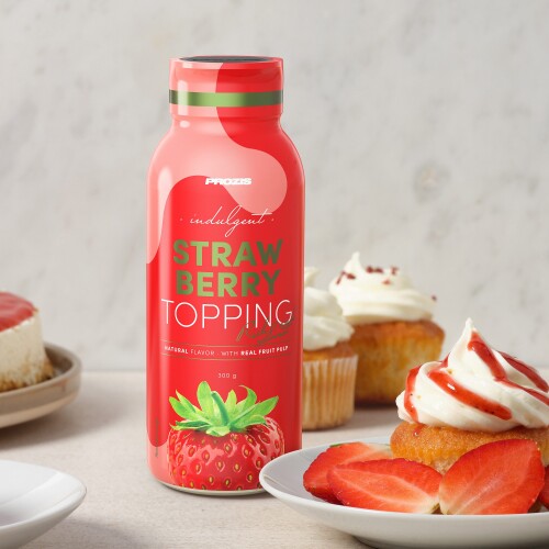 Topping Indulgent de Morango 300 g - Lifestyle e Restrições Alimentares ...