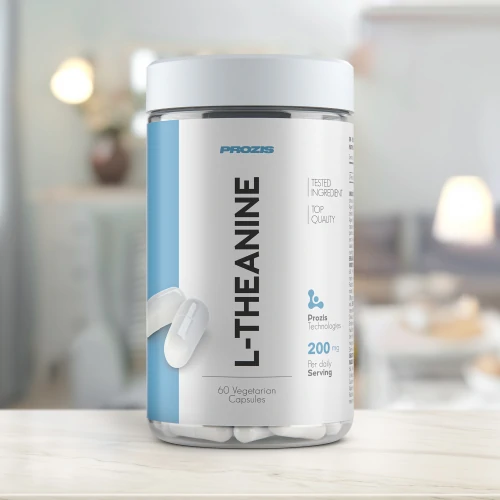 L Théanine 200 Mg 60 Gélules Développement Musculaire Prozis