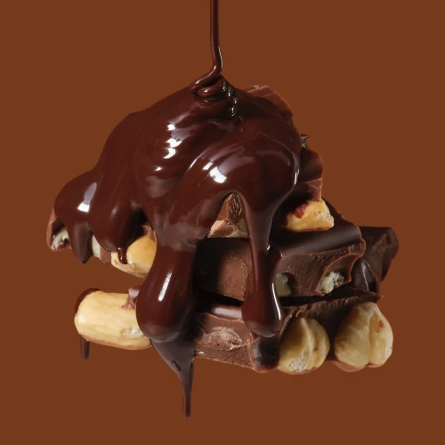 Topping Indulgent de Chocolate de Leite e Avelã 300 g - Gelado e ...