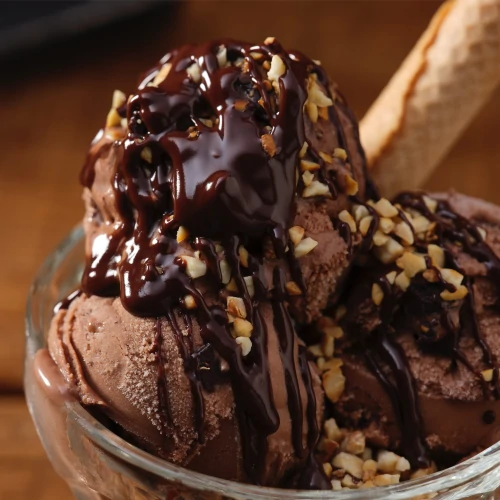 Topping Indulgent de Chocolate de Leite e Avelã 300 g - Gelado e ...