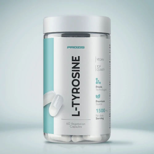 L Tyrosine 500 Mg 60 Veg Caps Développement Musculaire Prozis