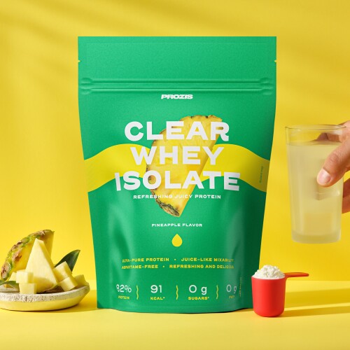 Clear Whey Isolate - Pineapple 500 g - Diet Food | Prozis