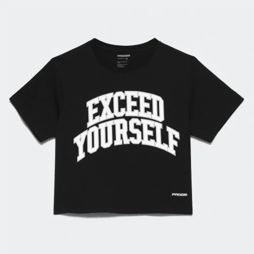 T-Shirt Crop Game Time - Black - Performance e Desporto | Prozis