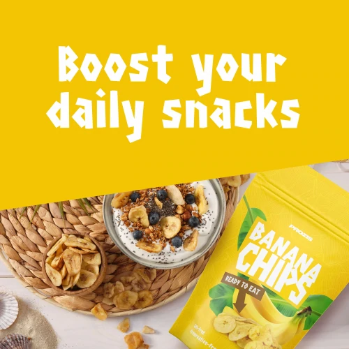2 x Chips de plátano 100 g - Lifestyle y Necesidades Dietéticas | Prozis