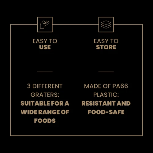 Grat3r - 3-Piece Grater Set - Home | Prozis