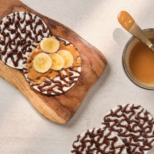 2 x 4 x Choc Krispees - Reis mit dunkler Schokolade 30 g - Riegel ...