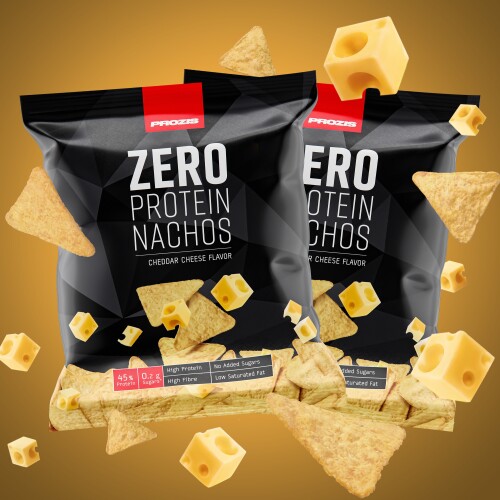 2 x Nachos Protéinés Zero - Cheddar 25 g - Alimentation Diététique | Prozis