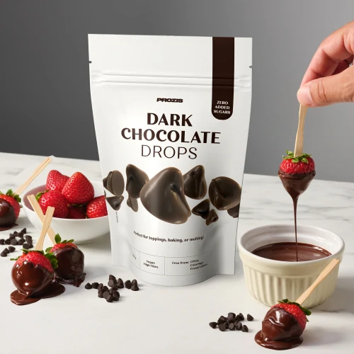 Chocolate Drops - Zero Added Sugars - Chocolat Noir 150 g - Glaces et ...