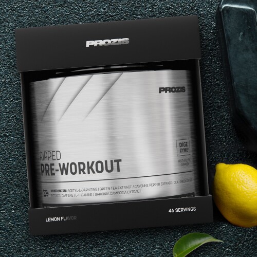 RIPPED Pre-Workout 46 dosis - Desarrollo Muscular | Prozis