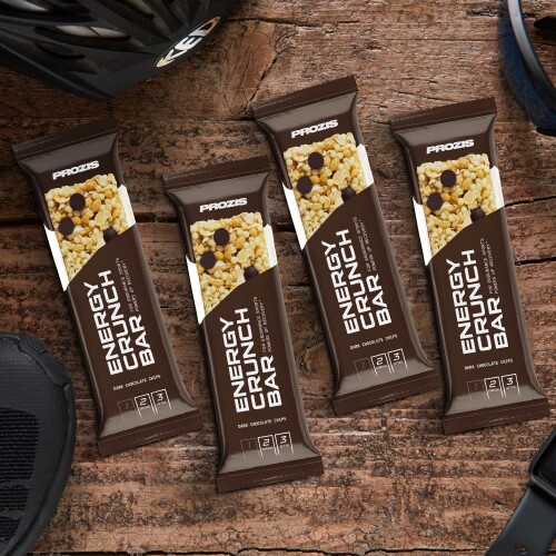 Energy Crunch Bar x 4 - Barras e Snacks On The Go | Prozis