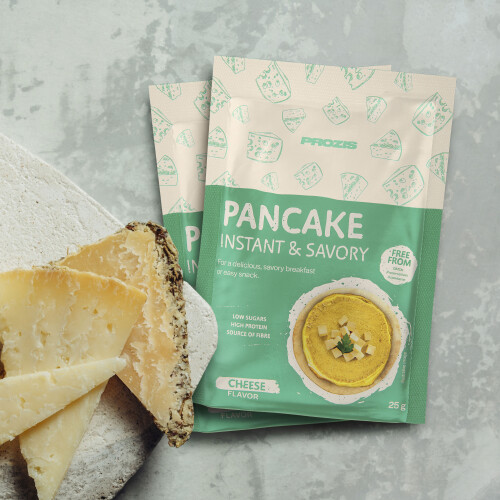 2 x Sachet Savory Instant Pancake 25 g - Pequeno-almoço e Snacks | Prozis