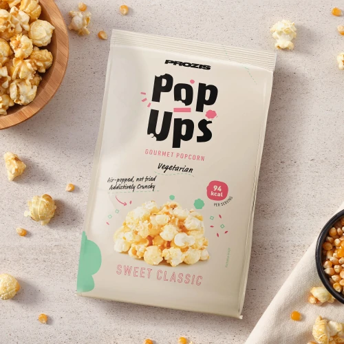 Pop-Ups - Pop-Corn Gourmet - Classique Sucré 85 g - Barres et Snacks à ...