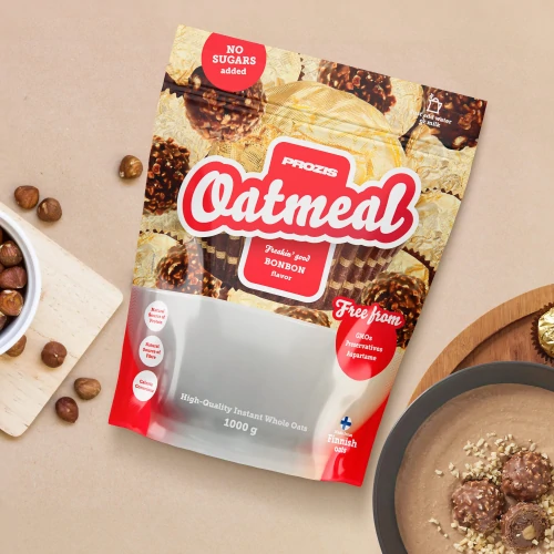 Oatmeal - Avoine Complète 1000 g - Petit Déjeuner et Snacks | Prozis
