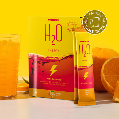 8 x H2O Energy 9 g - Alimentación Dietética | Prozis