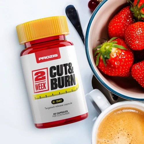 2 Week Cut & Burn 45 Caps - Day - Quemadores de Grasa y Definición ...