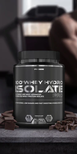100% Whey Hydro Isolate PRO 2000 g - Aumento della Massa Muscolare | Prozis