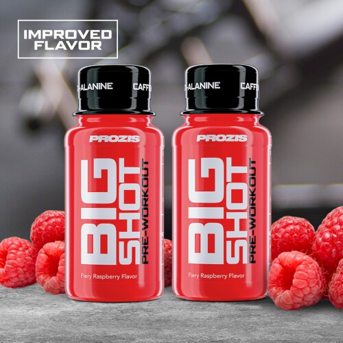 2 x Big Shot - Pre-Workout 60ml - Desenvolvimento Muscular | Prozis