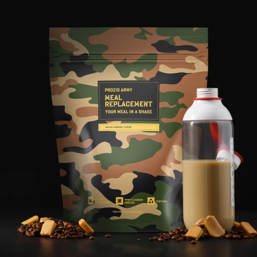 Shake sostitutivo dei pasti Army 800 g - Aumento della Massa Muscolare ...