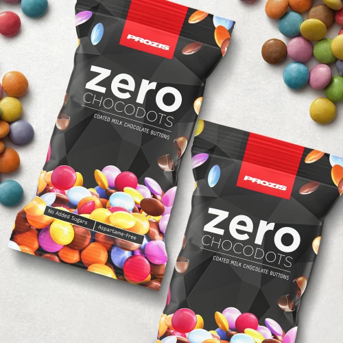 24 x Zero Chocodots 40 g - Bars & Snacks On The Go | Prozis