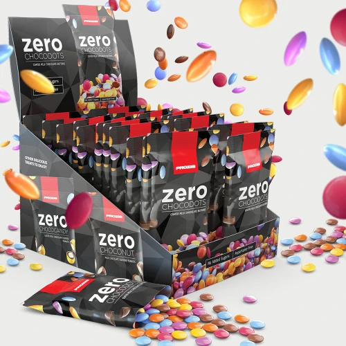 24 x Zero Chocodots 40 g - Bars & Snacks On The Go | Prozis