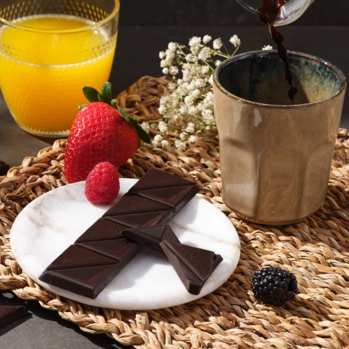 Chocolat Noir Zero - 12 barres - Glaces et Desserts | Prozis