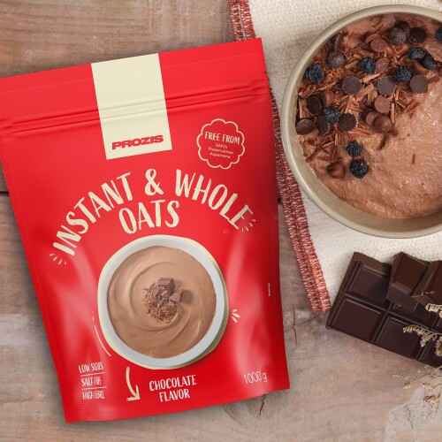 Instant Whole Oats Powder 1000 g - Breakfast & Between Meals | Prozis