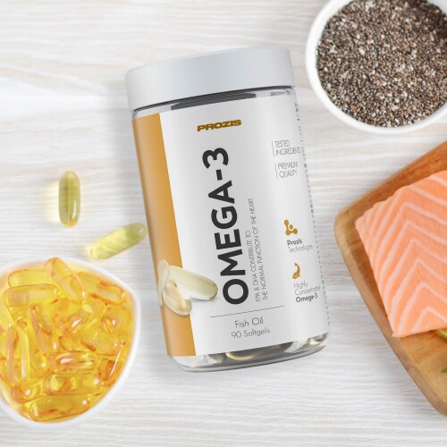 Omega 3 90 cápsulas blandas - Salud del Atleta | Prozis