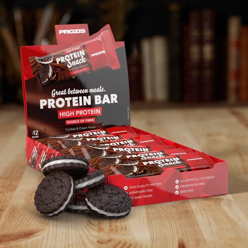 12 x Protein Snack - Barras e Snacks On The Go | Prozis