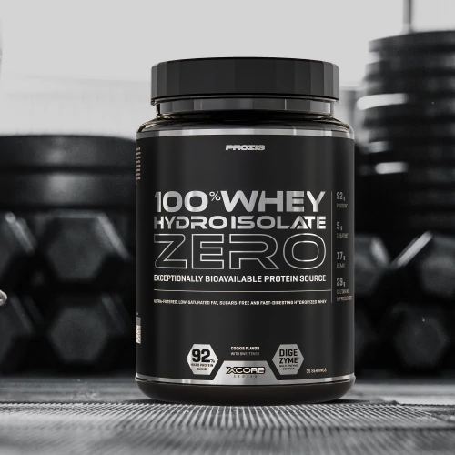 100% Whey Hydro Isolate Zero 750 g - Desenvolvimento Muscular | Prozis