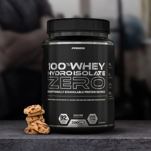 100% Whey Hydro Isolate Zero 750 g - Desenvolvimento Muscular | Prozis