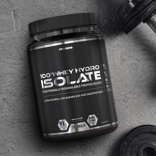 100% Whey Hydro Isolate 900 g - Muskelaufbau | Prozis