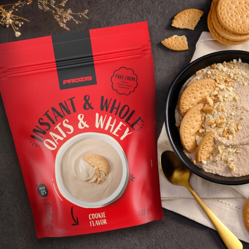 Avoine Complète Instantanée et Whey 1000 g - Petit Déjeuner et Snacks ...