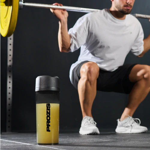 Shaker y soporte para barras - Negro - Gimnasio en Casa | Prozis