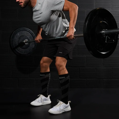 Comptech Cushioned Over The Calf Socks - Black - Performance & Sports ...