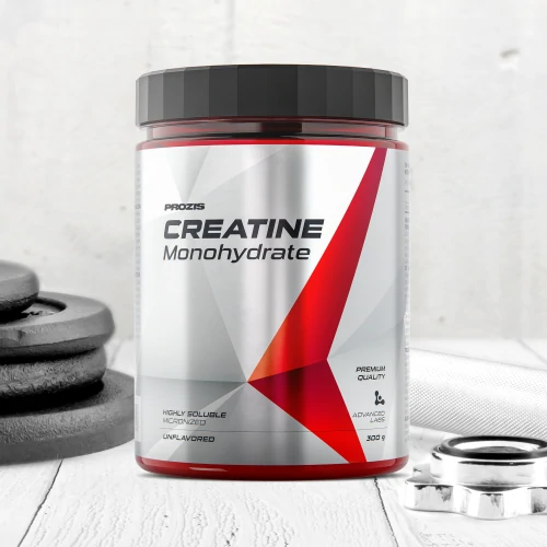 Creatina Monoidrato 300g - Aumento della Massa Muscolare | Prozis