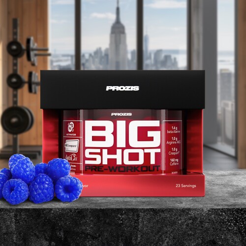 Big Shot - Pre-Workout 23 servings - Build Muscle | Prozis
