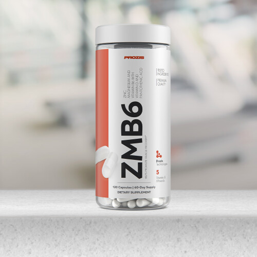 ZMB6 - Zinc + Magnesium + B6 120 capsules - Build Muscle | Prozis