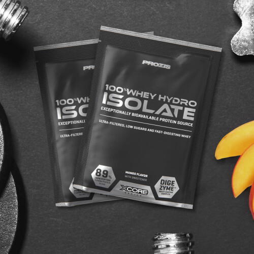 2 x Sachet 100% Whey Hydro Isolate 31 g - Build Muscle | Prozis