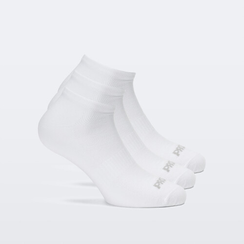 24/7 Extra Low Cut Socks - 3 Pack - White - Performance & Sports | Prozis