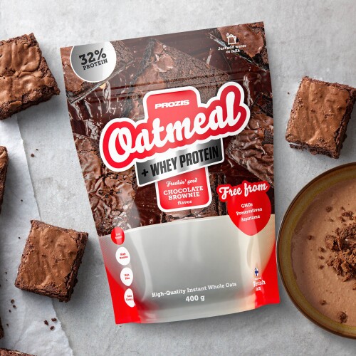 Oatmeal + Whey 400g - Colazione e Spuntini | Prozis