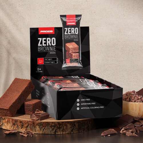 Brownie Zero (8 pièces) - Original - Boulangerie | Prozis
