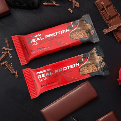 Real Protein Bar - Belgian Chocolate x 2 - Barrette e Snack On The Go ...