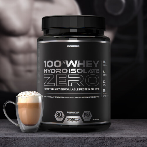 100% Whey Hydro Isolate Zero 750g - Build Muscle | Prozis