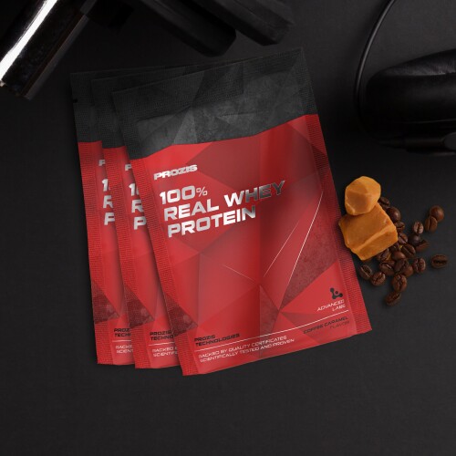 3 x Sachet 100 % Real Whey Protein 30 g - Développement Musculaire | Prozis