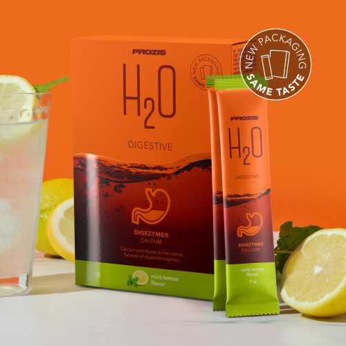 H2O Digestive - 8 sticks - Διαιτητικά Τρόφιμα | Prozis