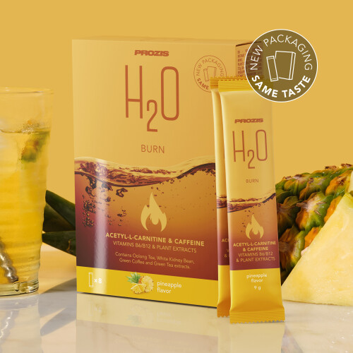 H2O Burn - 8 bustine - Bruciagrassi e Definizione Muscolare | Prozis