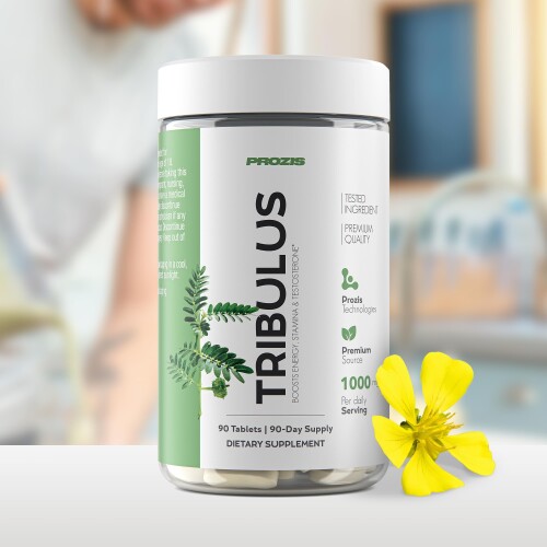 Tribulus Terrestris 1000mg 90 tablets - Build Muscle | Prozis