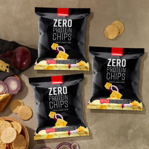 3 x Zero Protein Chips 25 g - Alimentation Diététique | Prozis