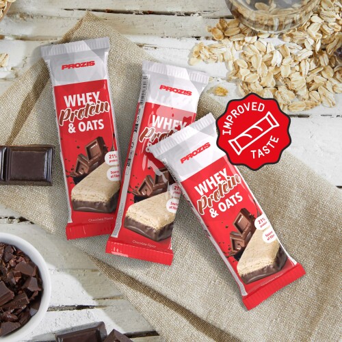 Whey Protein & Oats x 3 - Barres et Snacks à Emporter | Prozis