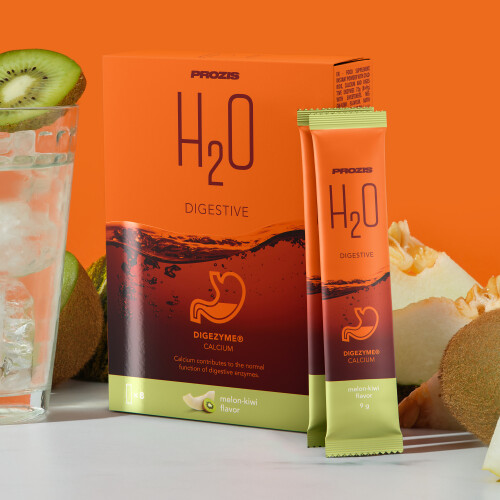 H2O Digestive - 8 sticks - Alimentação Dietética | Prozis